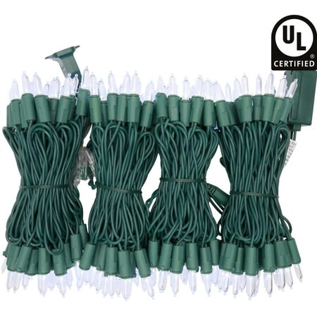 UL Certified Cool White LED Christmas String Lights, 66 Feet 200 LED ...