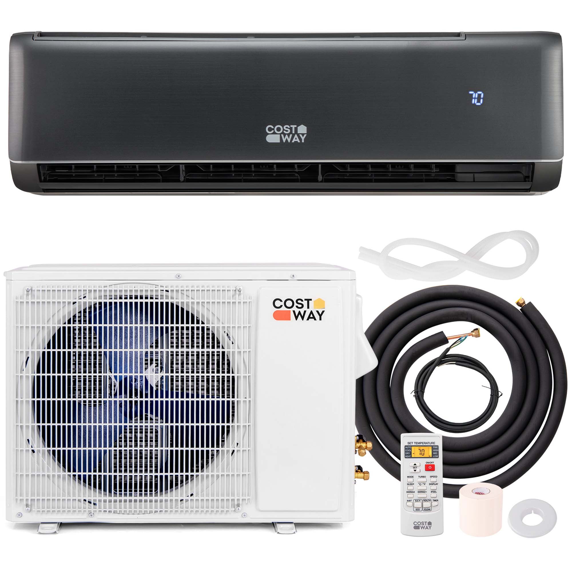 Click here for Costway 12000 Btu Mini Split Air Conditioner & Hea... prices