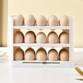 Egg Storage Box 26x12x8cm Reversible Egg Storage Box Refrigerator Side ...
