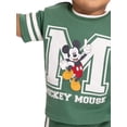 Mickey Mouse Baby Boys Athletic Graphic T-Shirt and Shorts Set, 2-Piece ...