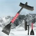 Retractable Snow Brush with Detachable Ice Scraper 65-85.6 Inch ...