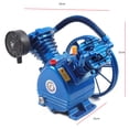 Air Compressor Pump Head 3HP 175PSI, V-Twin 2 Cylinder, 2-Stage, Cast ...