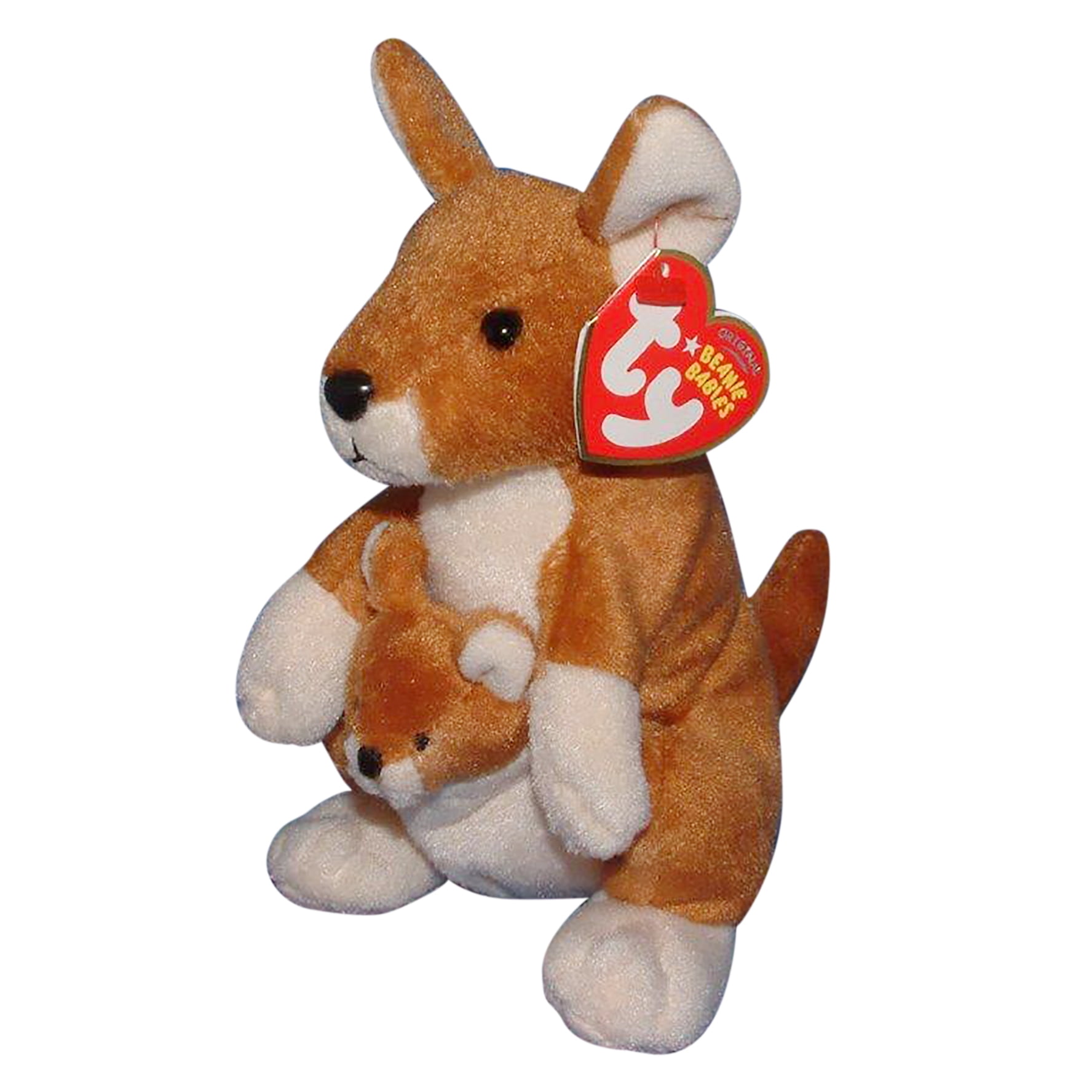 Ty Beanie Baby: Pogo the Kangaroo | Stuffed Animal | MWMT's - Walmart.com