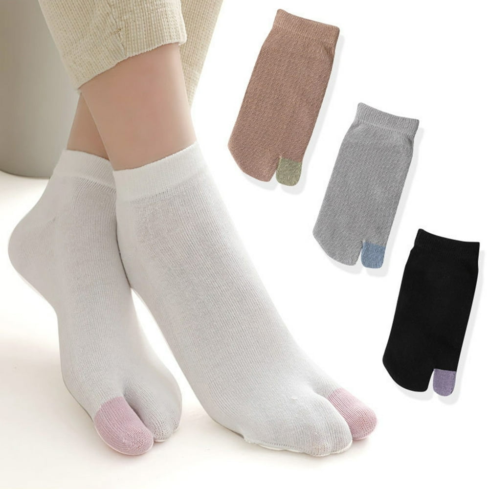 Click here for Pengxiang 2pcs Split Toe Socks Unisex Sweat Absorp... prices