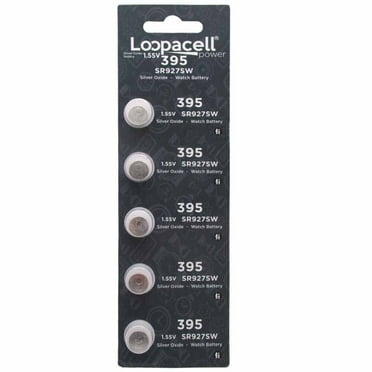 Energizer 395/399 SR927 Silver Oxide Button Battery 1.55V - 2 Pack with ...
