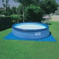 Intex Inflatable Easy Set Above Ground Pool with Quick Air Pump and ...