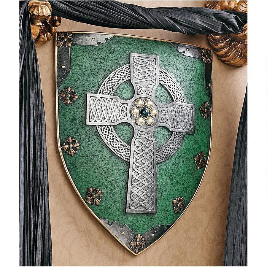 Design Toscano Celtic Warriors Sculptural Wall Shield - Walmart.com