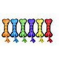 MultiPet Cross Ropes Dog Bone Toy, 11.5", Assorted Colors - Walmart.com