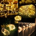 1 Pack LED Outdoor String Lights, Multicolor Indoor with Remote Control ...