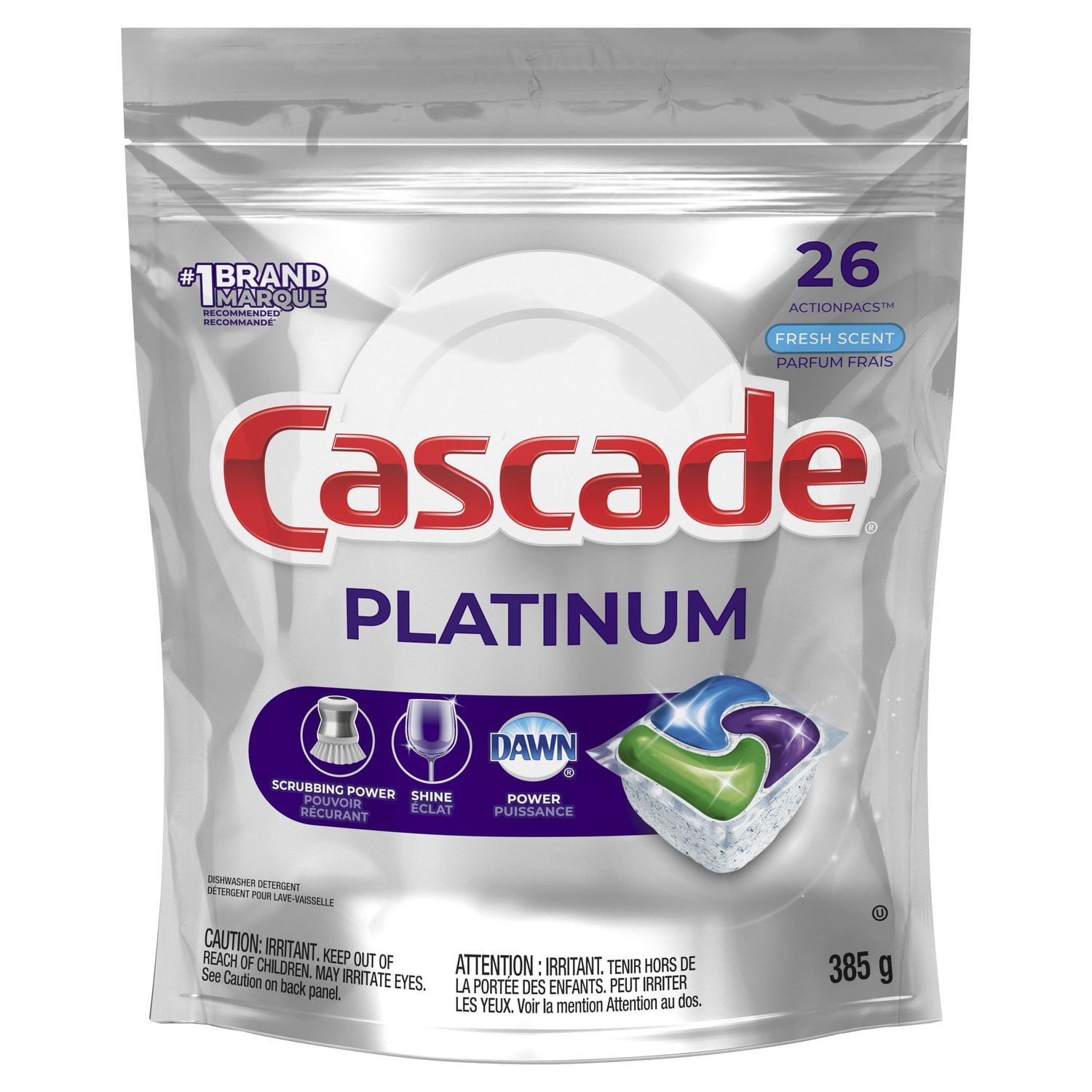 Click here for Cascade Platinum Actionpacs Dishwasher Detergent P... prices