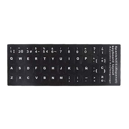 15pcs/set Computer Function Keyboard Button Spnishi Sticker Decal ...