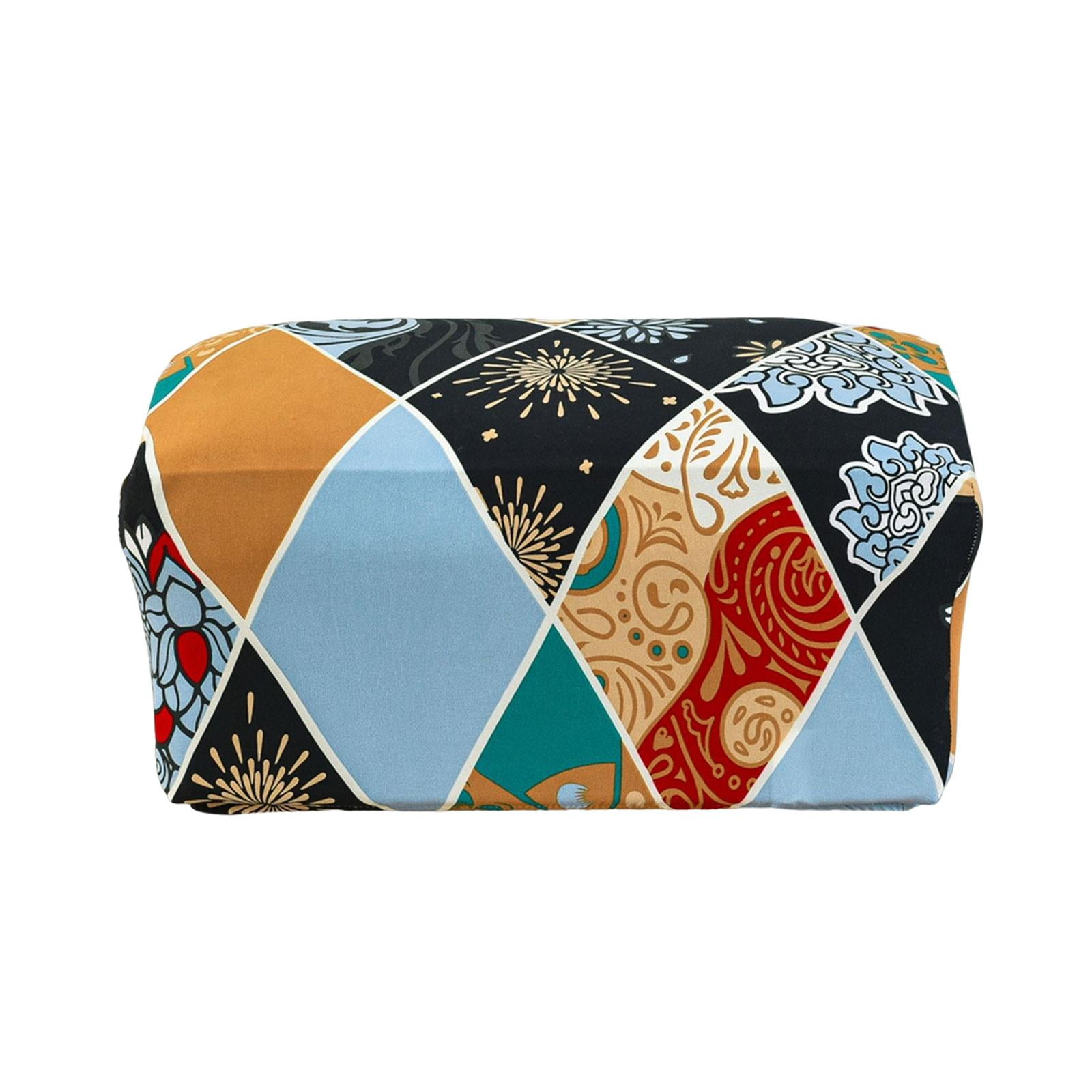 Footrest Covers Soft Slipcover Printed Protector Cover Rectangle ...