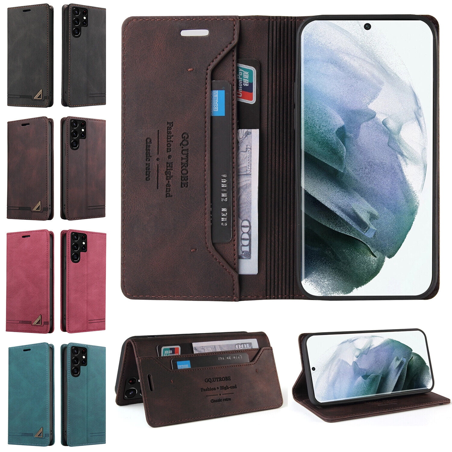 For Samsung Galaxy S23+/S23/S23 Ultra Case Cover, Shockproof Luxury ...