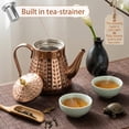 Austok Stainless Steel Teapot 1.2L 4-5 Cup with Removable Infuser Good ...