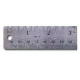 Pacific Arc Stainless Steel Ruler with Inch and Metric(mm), Non Skid ...