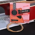 Acoustic Guitar Strings Set For Folk & Classical Guitars Replacement Strings For Optimal Sound ...