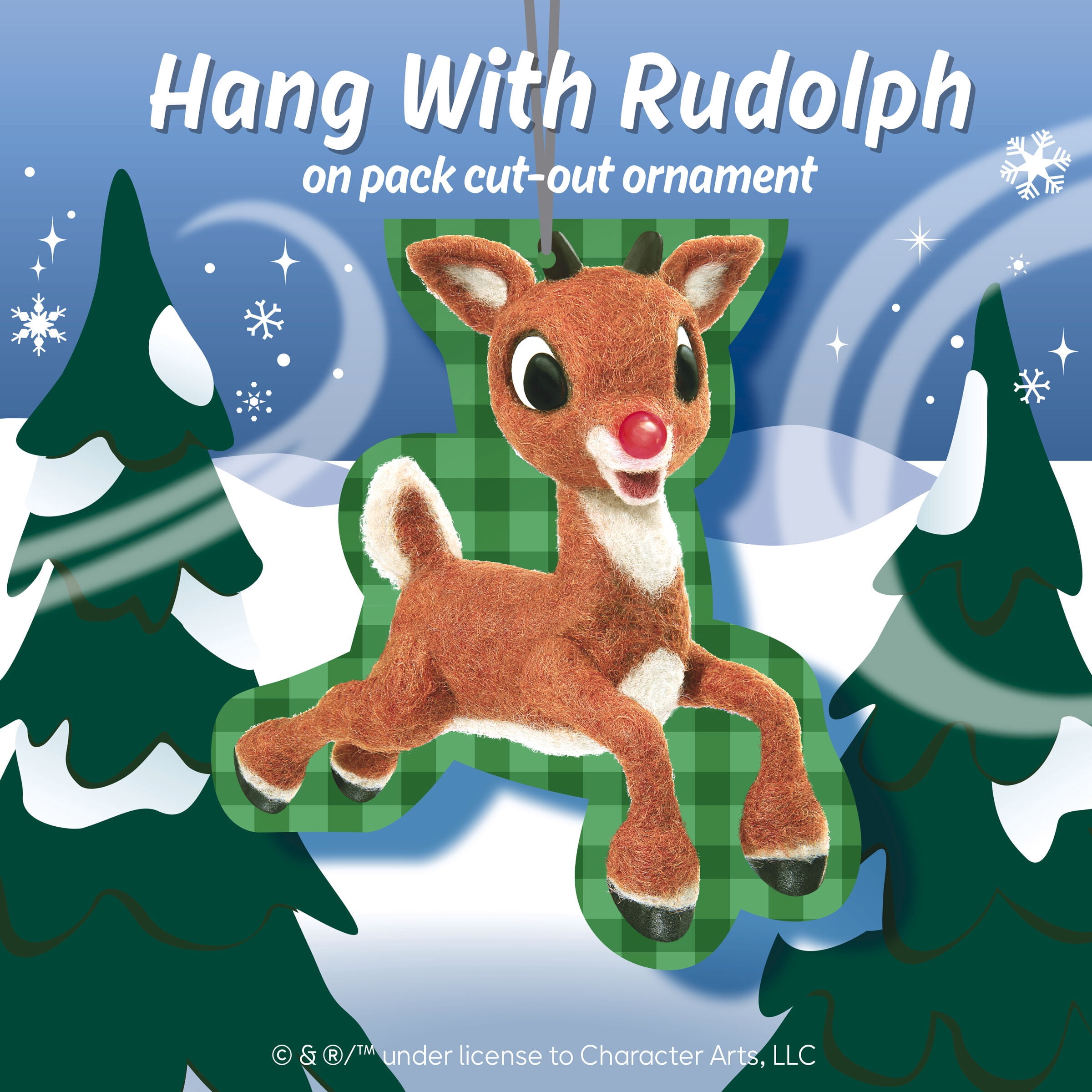 Rudolph Cut Out Pieces