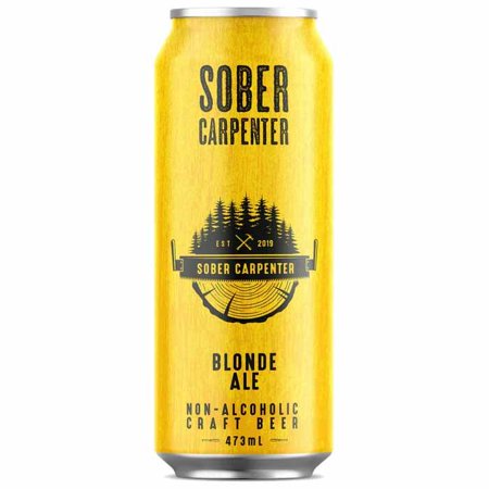 Sober Carpenter - Sober Carpenter Non-Alcoholic Craft Beer Blonde Ale ...