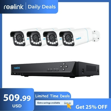 REOLINK 4K PoE Vandalproof Security Camera, 5X Zoom, Outdoor Home ...