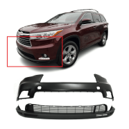 Front Bumper Cover and Grille Kit For Nissan Altima 2013-2015 NI1000285 ...