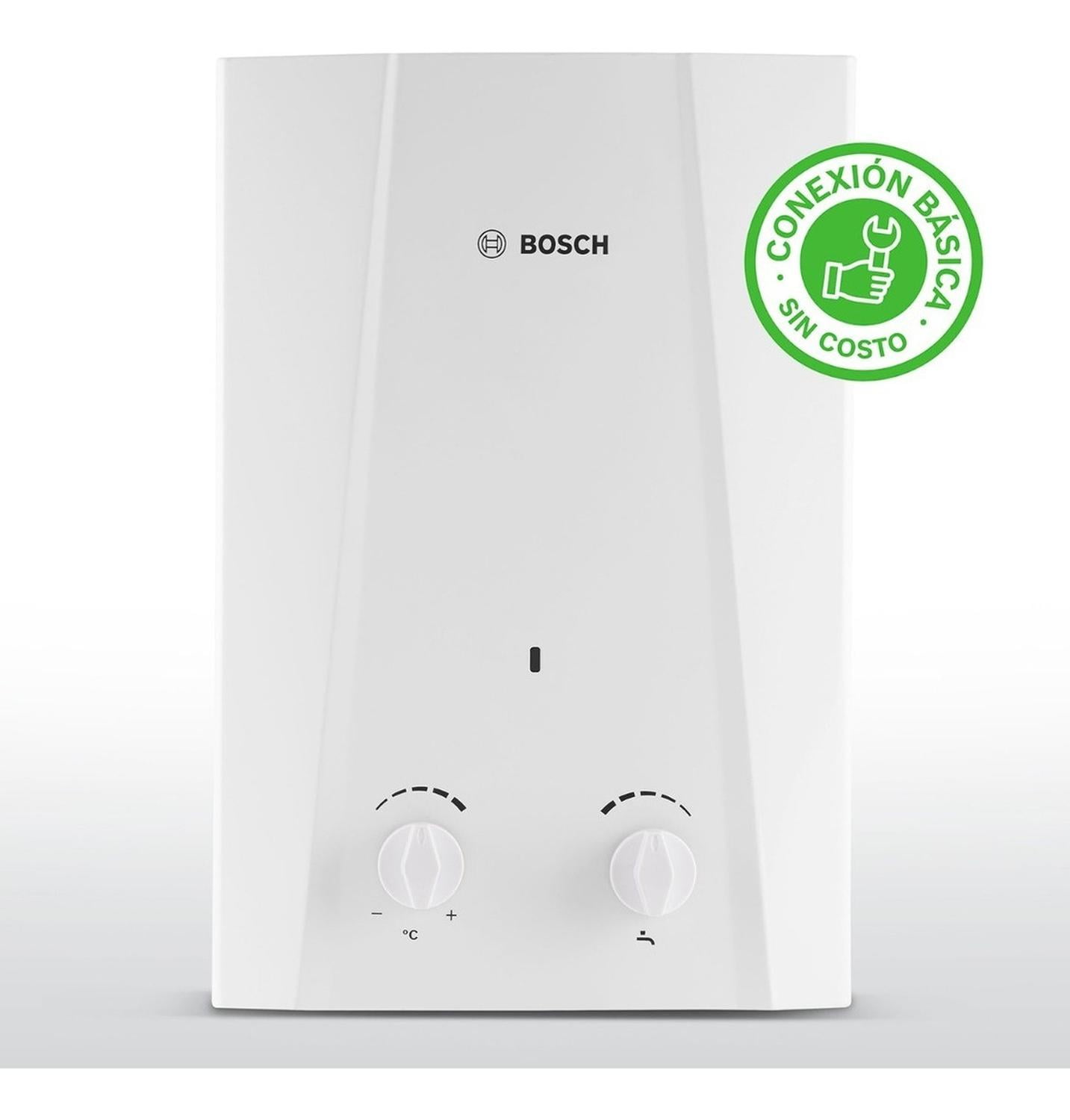 Calentador De Agua Instantaneo 1 Servicio Eco 6 Gas Bosch blanco Bosch ...