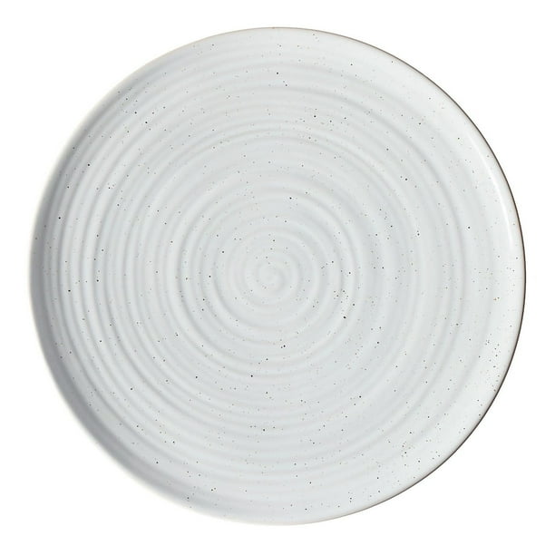 Better Homes & Gardens Coupe White Ceramic Dinner Plate, 10.71 inch, 1 ...