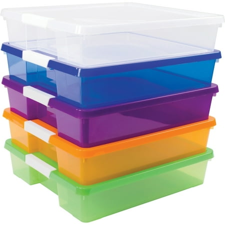 12x12 Stack & Store Box, Assorted Colors (5 units/pack) - Walmart.com