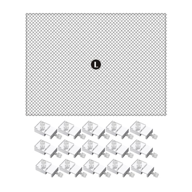 Aquarium Screen Mesh Netting with Aluminum , Aquarium Cover Fish Tank ...