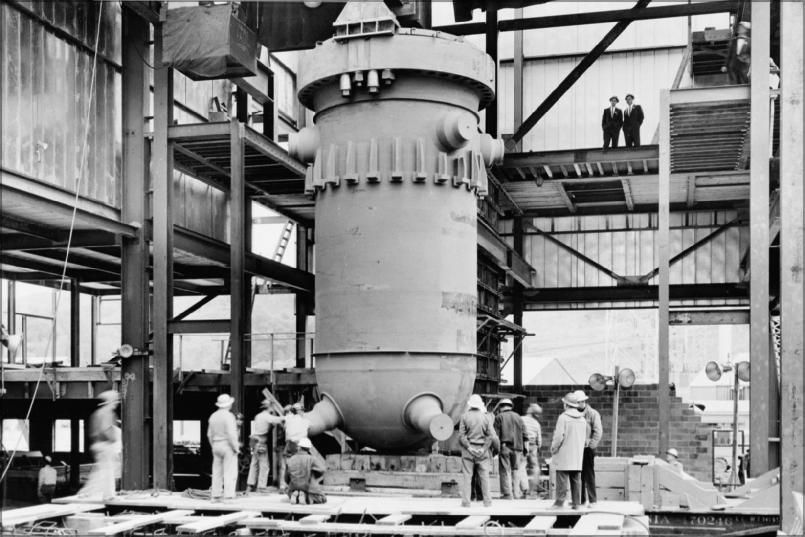 24"x36" Gallery Poster, Shippingport Atomic Power Station, On Ohio ...