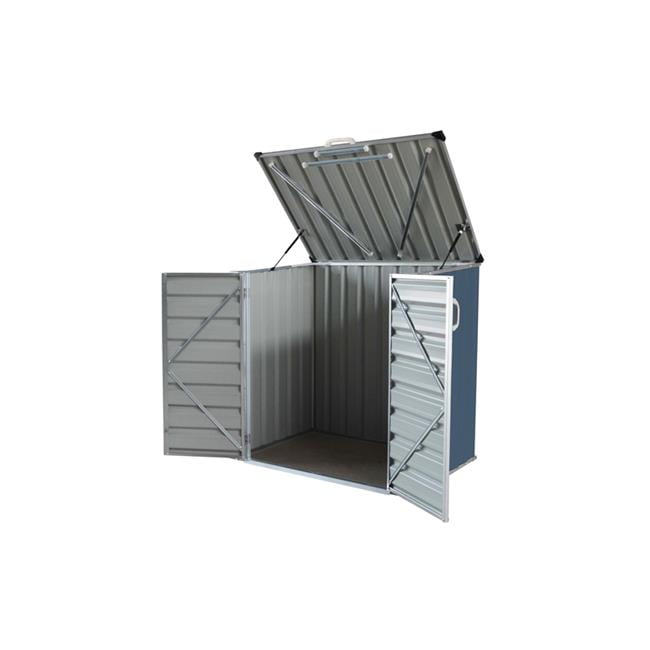 5 x 3 ft. Metal Horizontal Storage Shed without Floor Kit - Walmart.com