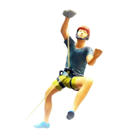 1/64 Scale Climbing People Figures Miniature People Model for Diorama ...