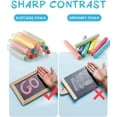 NewFamily Try-It Chalk Set – 6 Dustless Washable Chalks with Holder for ...