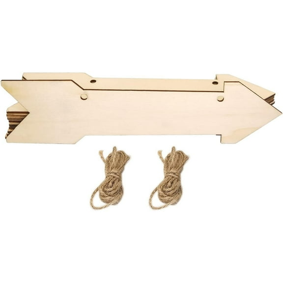 30Pcs 4 x 3In Church Wood Cutouts Unfinished Wooden Gift Tags with ...