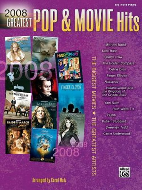 Pre-Owned 2008 Greatest Pop and Movie Hits : The Biggest Movies * the ...