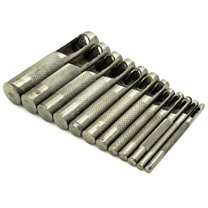 Spencer White Steel 1/2/4/6 Prong Leather Hole Punch Tool Craft Pricking Iron Diamond Lacing ...