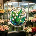 Colorful Acrylic Suncatcher Puzzle, Flower Hanging Window Decor with ...