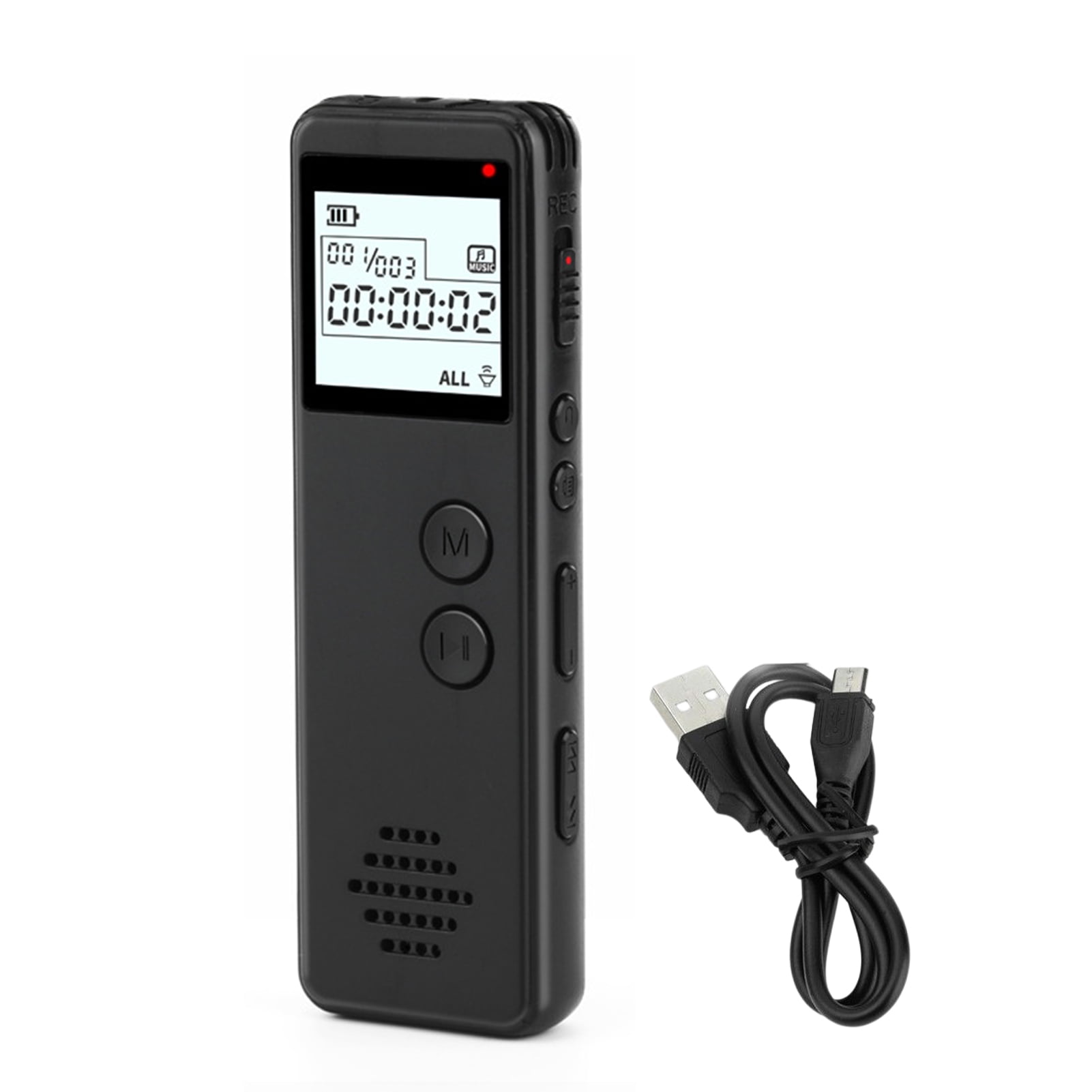 Bluethy 1 Set Voice Recorder Microphone Recording Noise Reduction ...