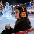 Plush Ear Protectors for Winter Sport, Balls Theme Gear Ear Warmers ...
