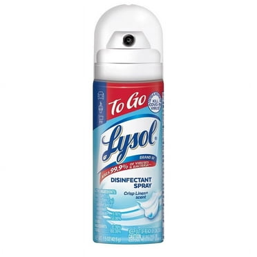Lysol Small Disinfecting Mini Personal Aerosol Spray, Kills Germs ...