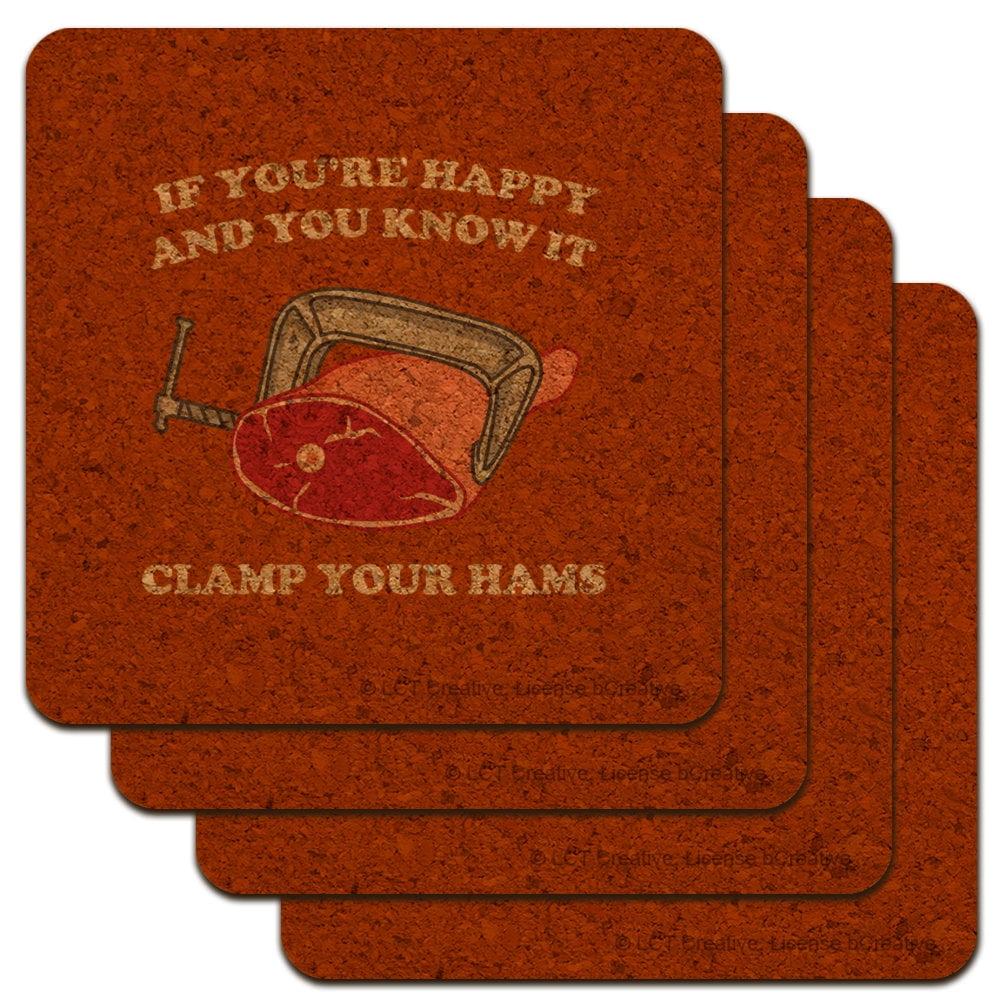 If You're Happy and You Know It Clamp Your Hams Clap Hands Funny Humor ...