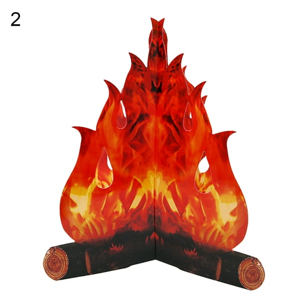 Large Fake Campfire