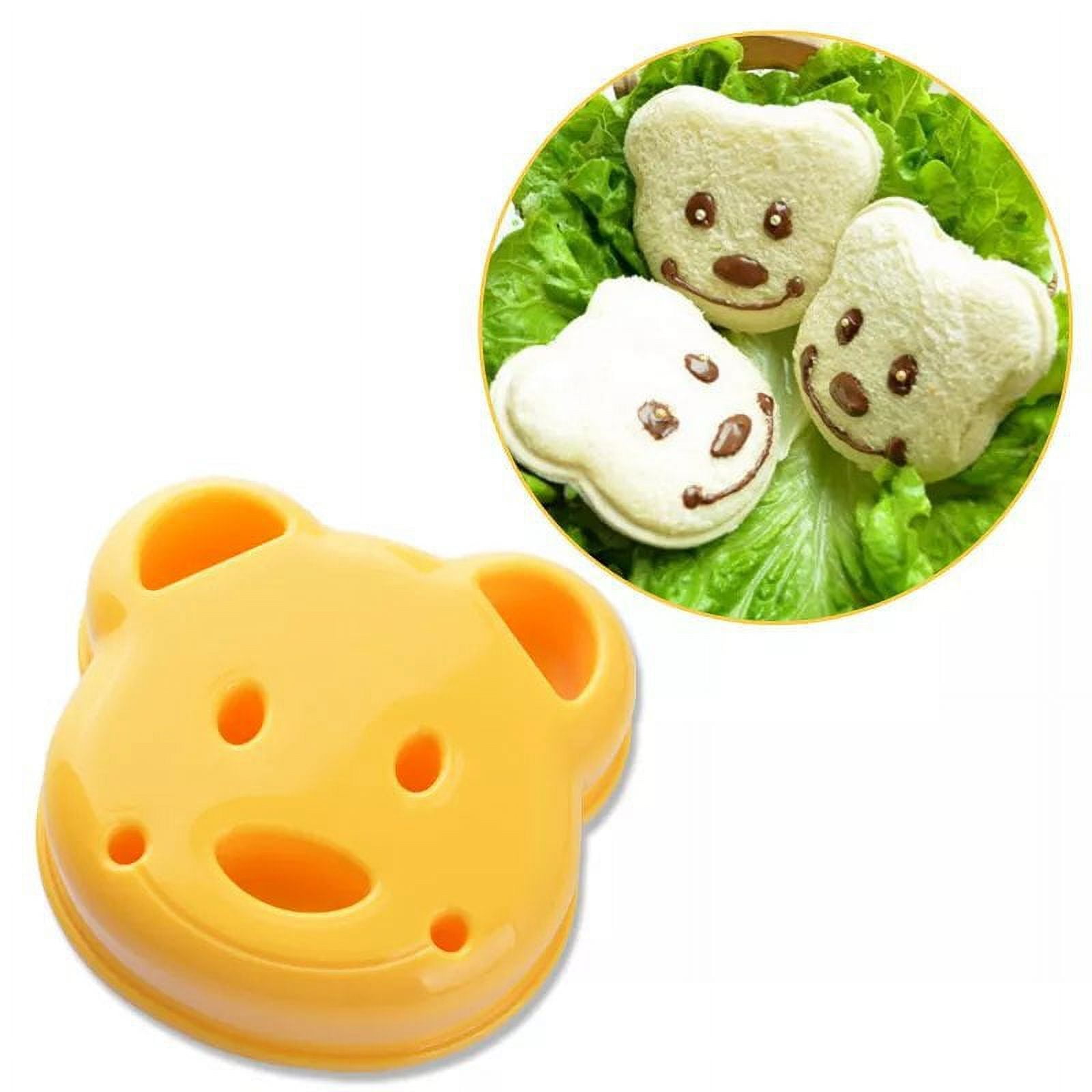 Molde cortador de sándwich con forma de oso, molde para hacer ...