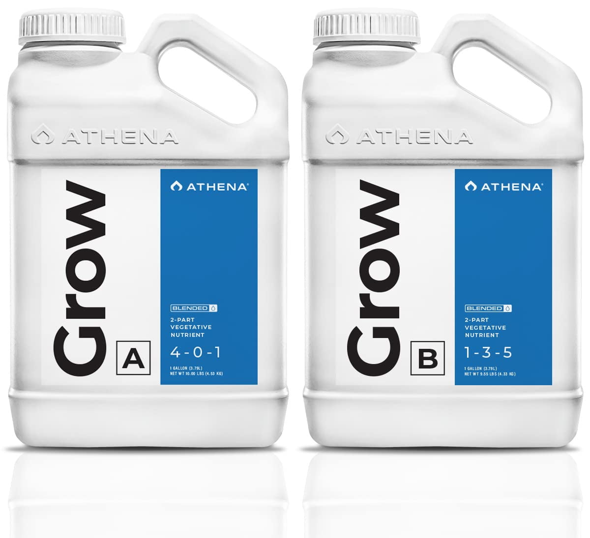 Athena Grow A&B 2-Part Vegetative Nutrient - (1 Gallon) - Walmart.com