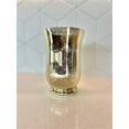 Sofia Home Mercury Glass Hurricane Candle Holder, Gold, Medium - Walmart.com