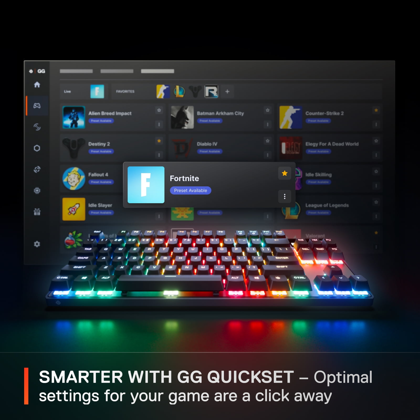 SteelSeries Apex Pro TKL - Wireless HyperMagnetic Gaming SteelSeries Apex Pro TKL - Wireless HyperMagnetic Gaming