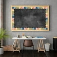 Boho Bulletin Board Borders , 4 Rolls 128 ft Colorful Bulletin Board ...