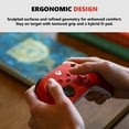 X-Box Core Wireless Gaming Controller, Pulse Red, Hybrid D-Pad, 40-Hour ...
