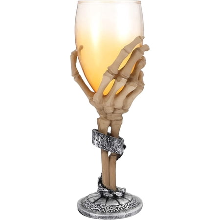 Skeletal Hand Wine Goblet Vintage Skull Bones Armor Cup Royal Orcskull ...