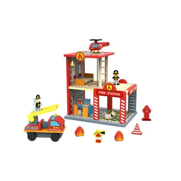 Fireman Sam Deluxe Fire Station Playset - Walmart.com