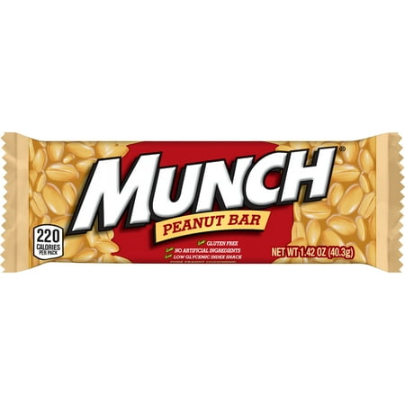 UPC 040000001102 - Munch Peanut Gluten Free Candy Bar Full Size - 1.42 ...